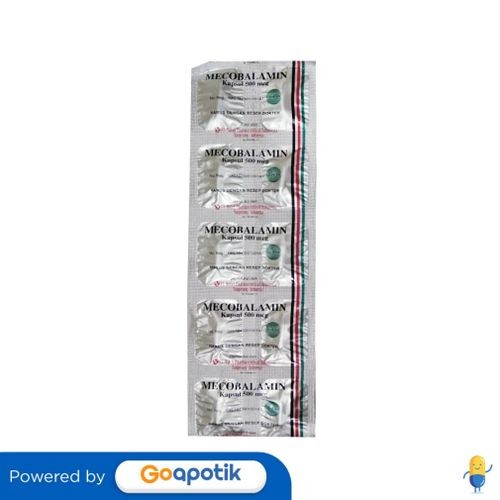 Jual Mecobalamine Nulab 500 Mcg Strip 10 Kapsul | Shopee Indonesia