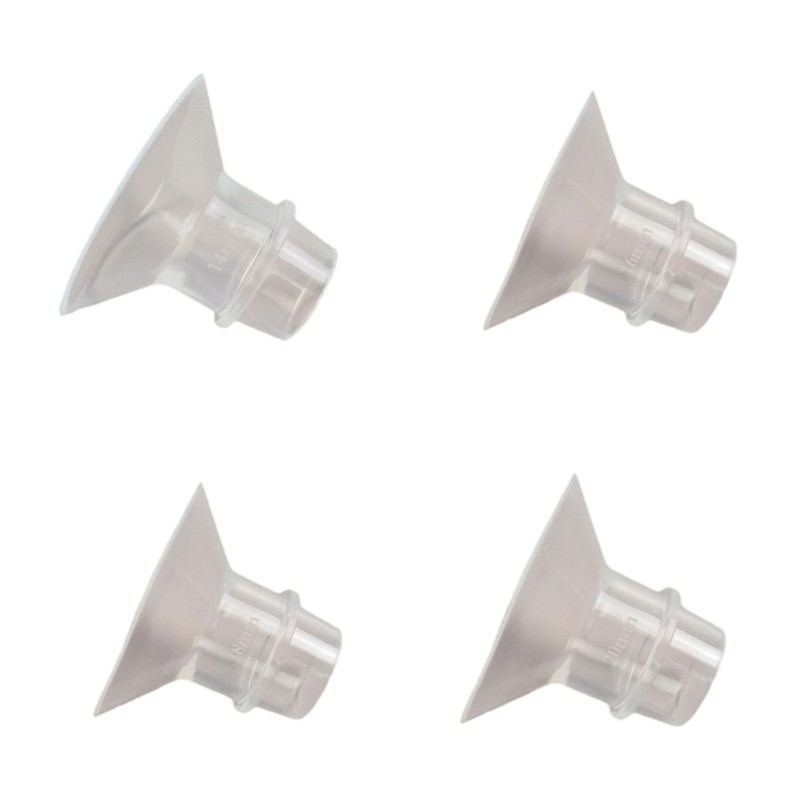 Jual Flange Insert 14/16/18/20mm Silicone Breast Pumps Flange Insert ...