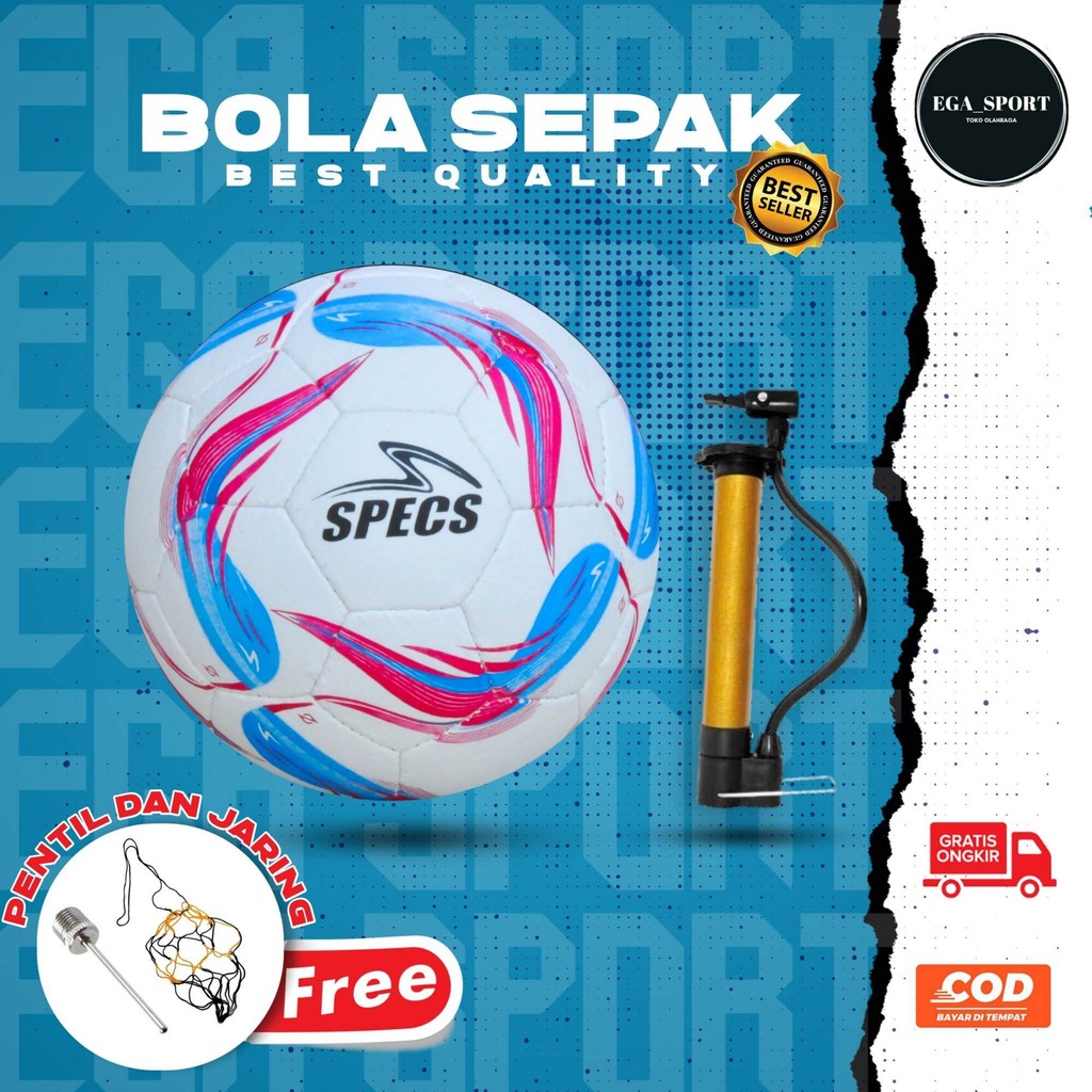 Jual bola sepak size 5/bola kaki anak/bola bliter size 5 bonus pompa ...