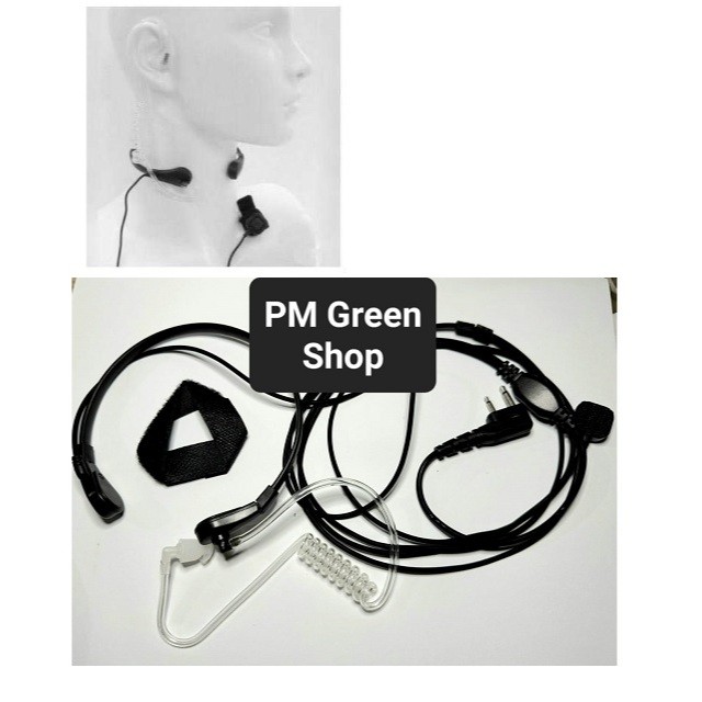 Jual Headset HT Icom v80 v88 v86 model touring mic throat | Shopee ...