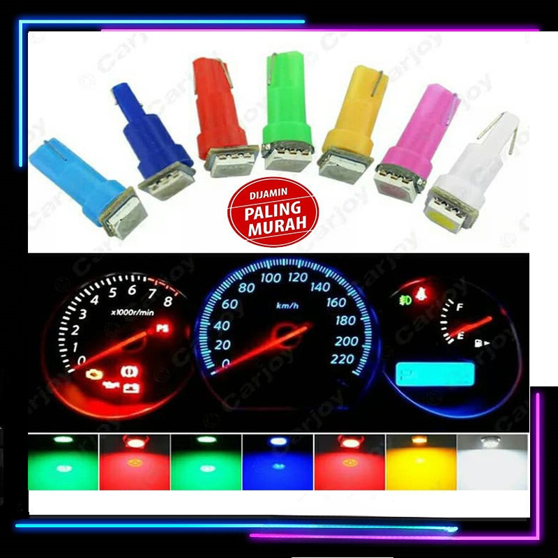 Jual LAMPU Led T5 Speedometer Speedo Panel Dashboard Mobil Super Bright ...