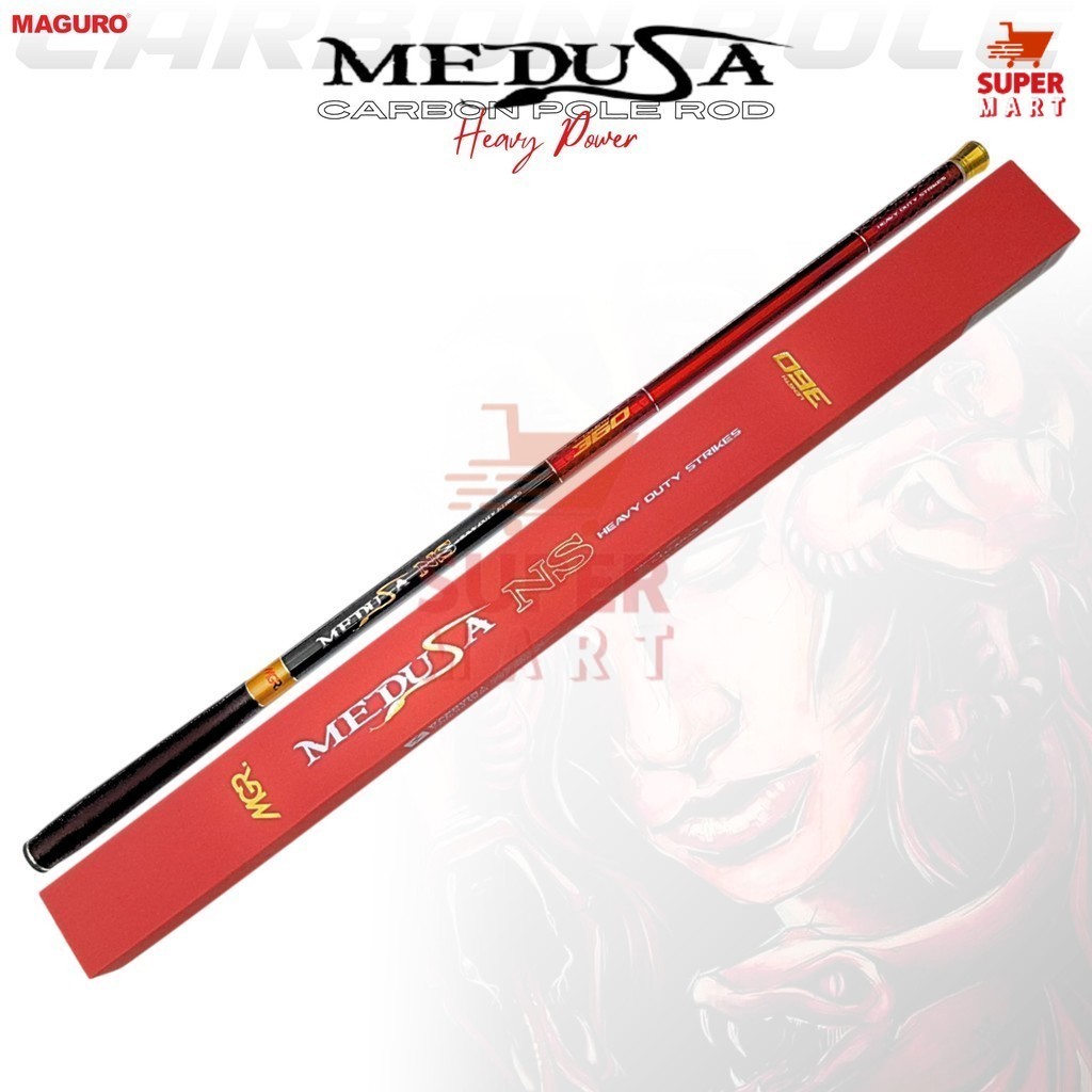 Jual Supermart Surabaya Joran Tegek MAGURO Medusa PRO NS Pole Rod ...