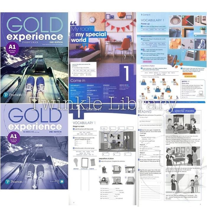 Jual BUKU CETAK GOLD experience (2nd edition) A1 A2 A2+ B1 B1+ B2 B2 ...