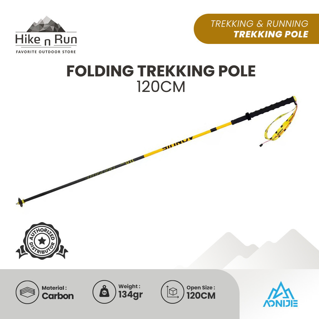 Jual Aonijie Trekking Pole Lipat E4214 Pair Folding Trekking Pole ...