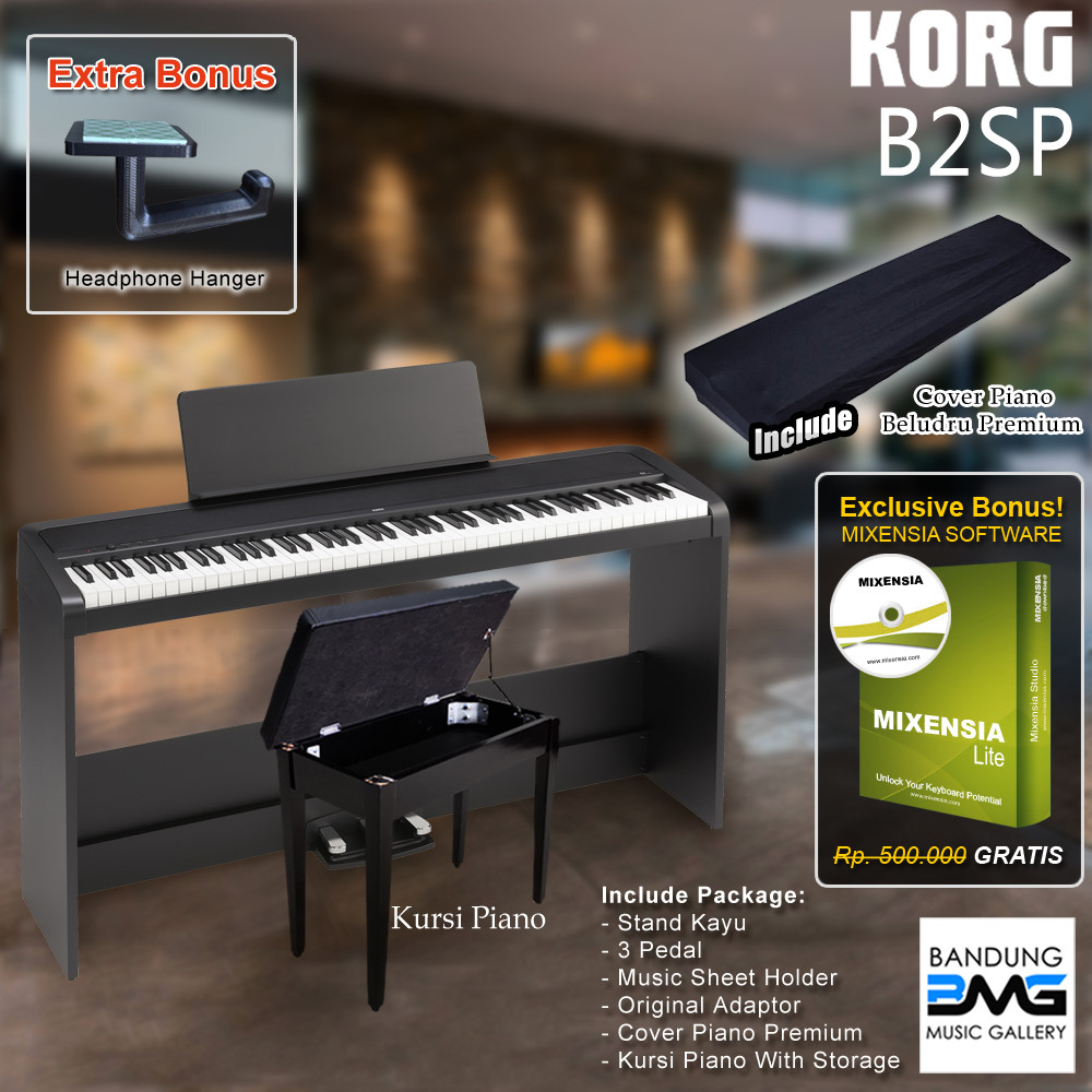 Jual KORG B2SP Digital Piano / B2 SP Garansi resmi - Spek diatas P145 ...