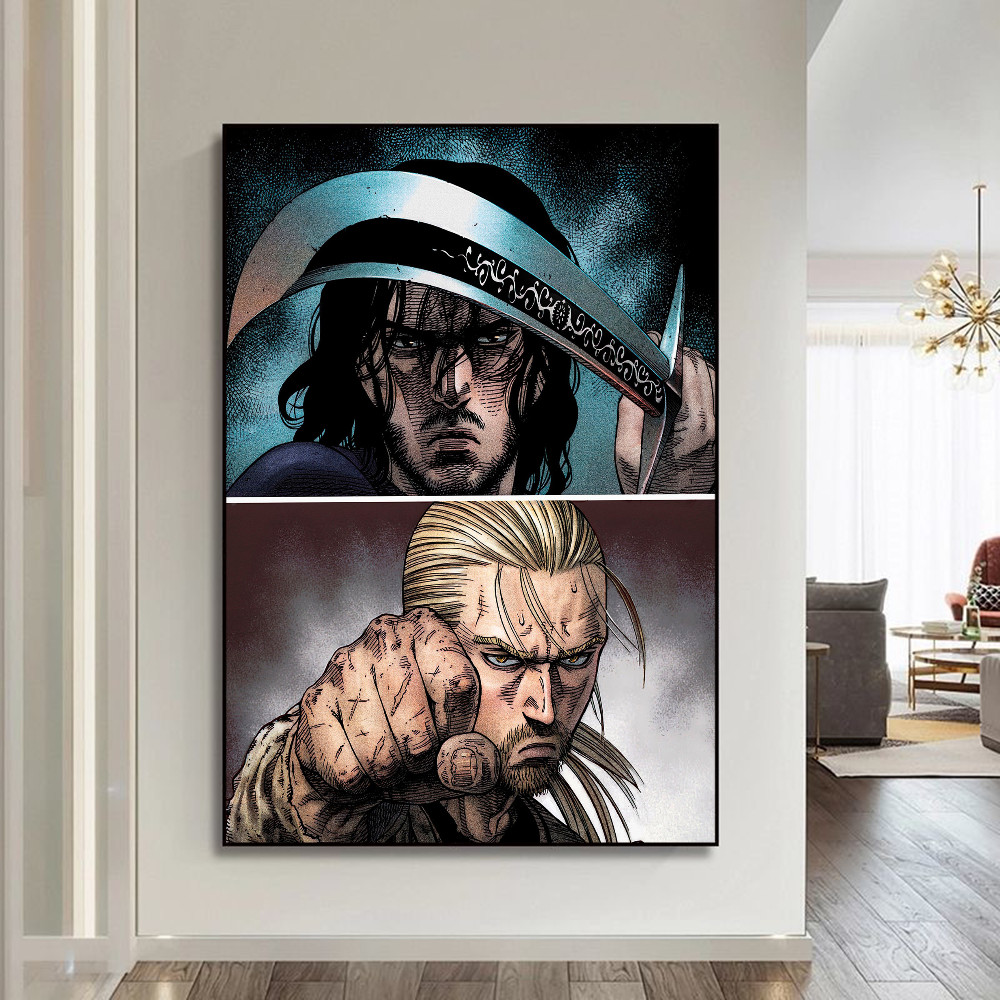 Jual Vinland Saga Anime Manga Good Quality Prints and Posters Vintage ...