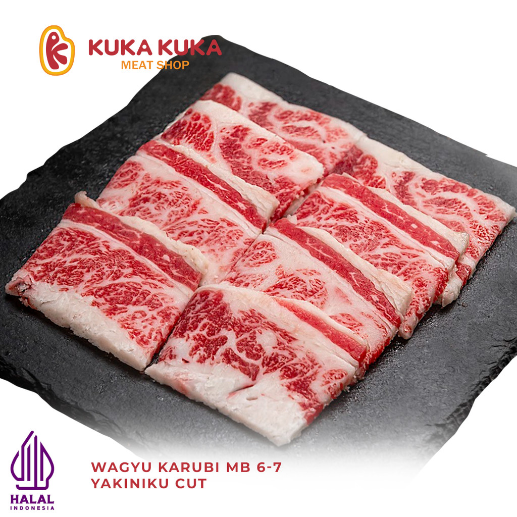 Jual Daging Sapi Yakiniku Cut Wagyu Karubi MB 6-7 Premium | Shopee Indonesia