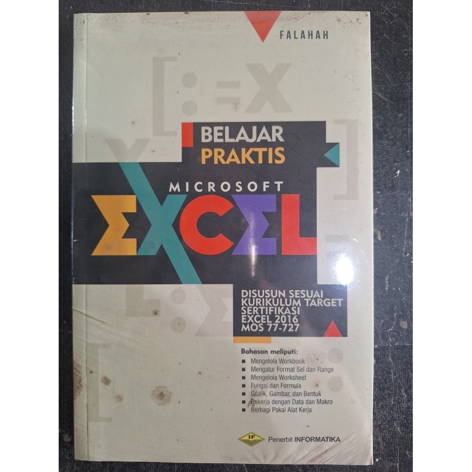 Jual BUKU BELAJAR PRAKTIS MICROSOFT EXCEL | Shopee Indonesia