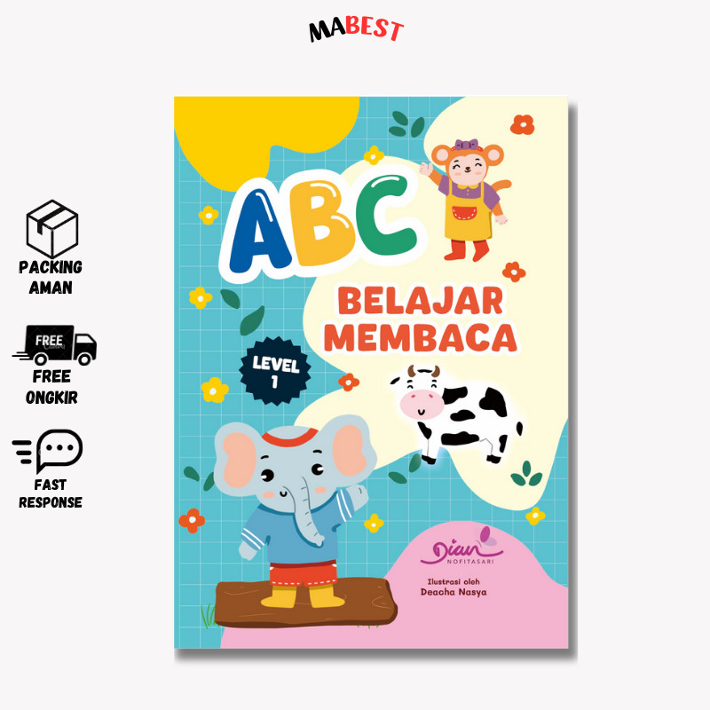 Jual Buku ABC Belajar Membaca Level 1 - Buku Anak Belajar Membaca ...