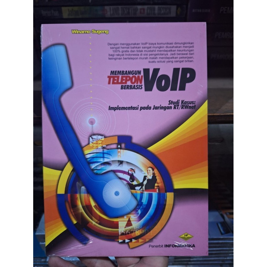Jual BUKU MEMBANGUN TELEPON BERBASIS VOIP PADA JARINGAN RT/RW NET | Shopee Indonesia