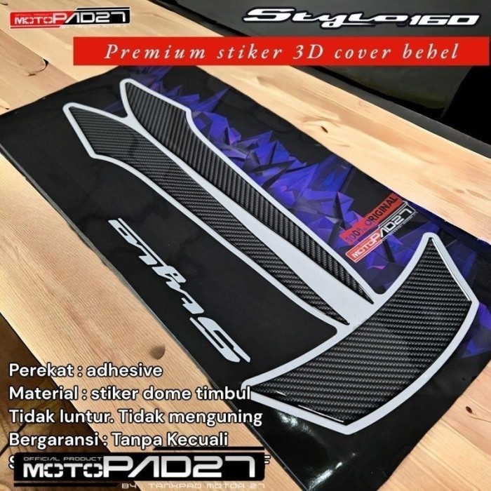 Jual Stiker Behel Stylo 160 Cover Behel Stylo 160 Bahan Resin Premium ...