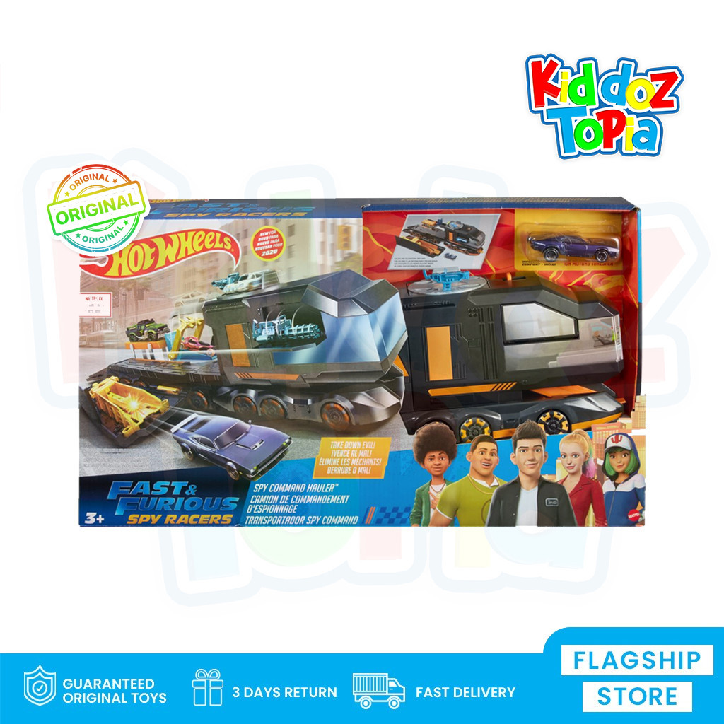 Jual Hot Wheels Hotwheels Fast & Furious Spy Command Hauler Racers ...