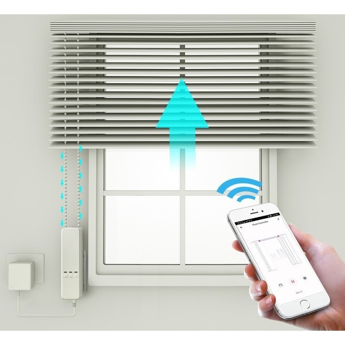 Jual Tuya Automatic Smart Roller Blind Motor, Control Via Phone ...