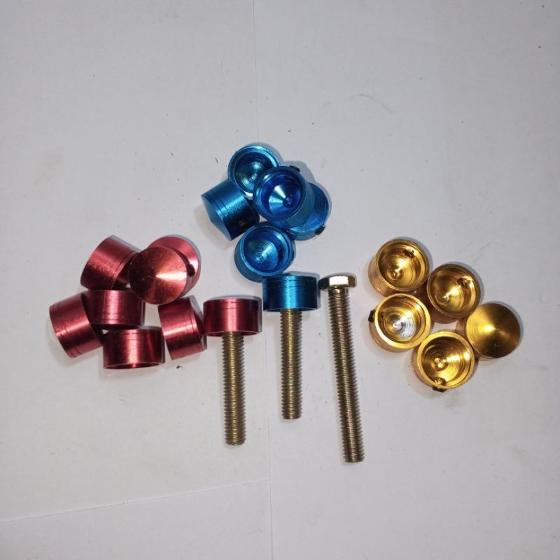 Jual COVER TUTUP BAUT VARIASI 10 MM HARGA PER 10 PCS | Shopee Indonesia