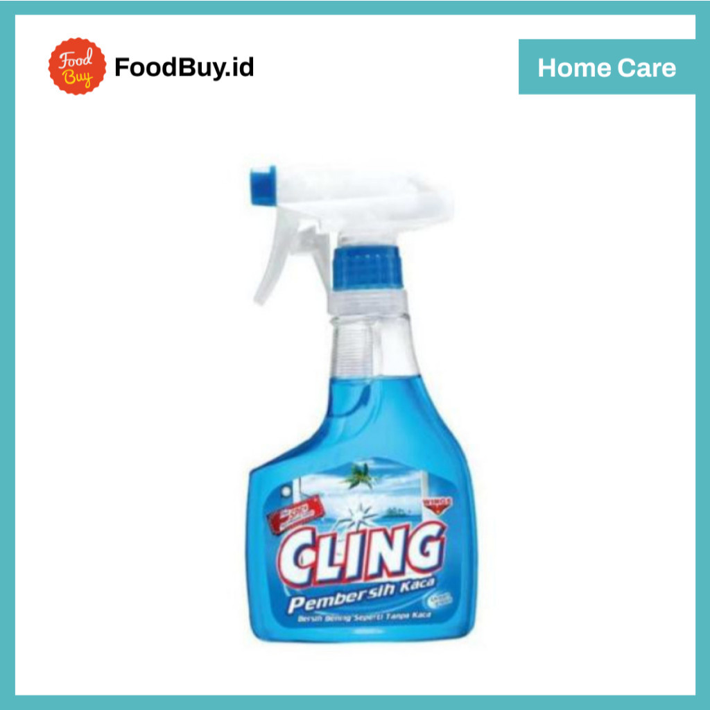 Jual Cling Pembersih Kaca Ocean Fresh Botol 440 ml | Shopee Indonesia