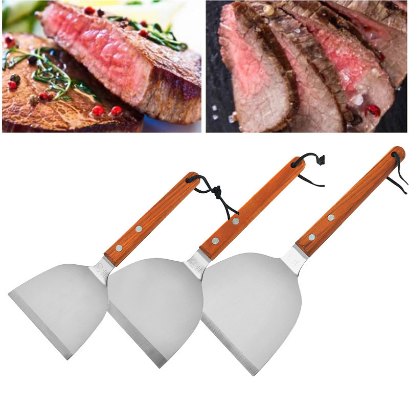 Jual Spatula Martabak Tepanyaki Roti Cutter Scraper kape Spatula ...