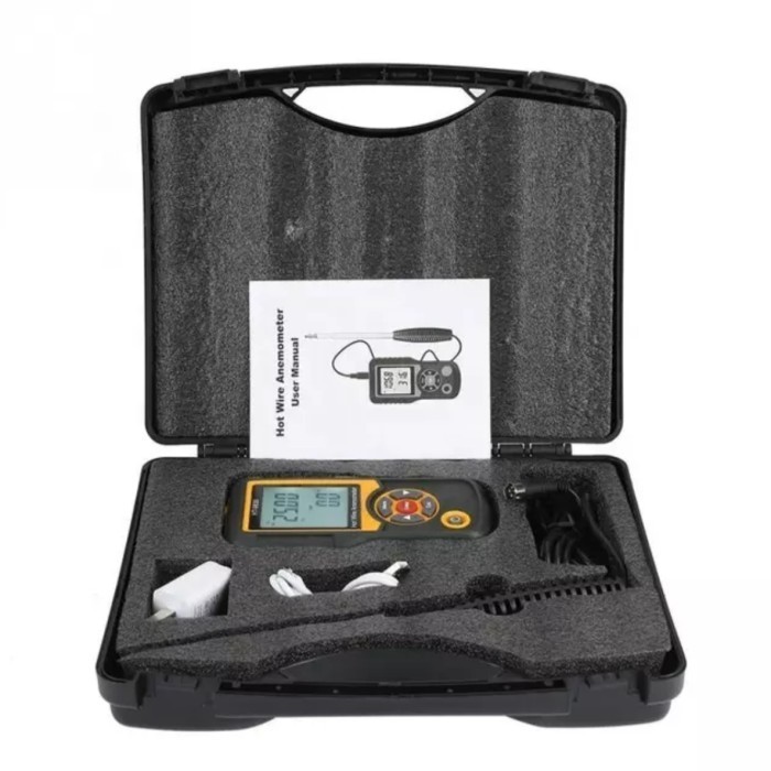 Jual HT-9830 Digital LCD Hot Wire Anemometer Handheld Wind Speed hti ...