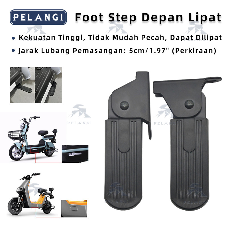 Jual Foot Step Depan Lipat Pijakan Kaki Depan Sepeda Listrik pijakan ...