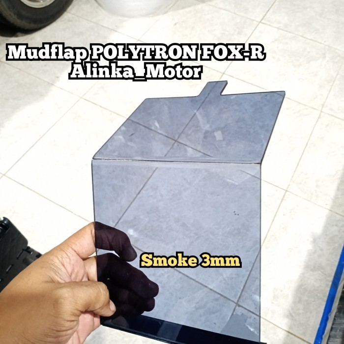 Jual Mudflap POLYTRON FOX R Penahan Lumpur Baterai - Hitam | Shopee ...