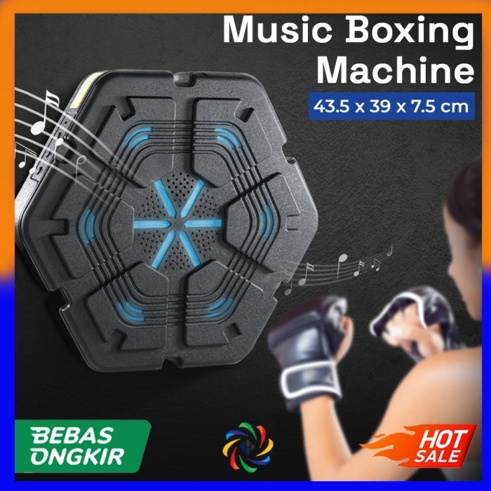 Jual Mesin Tinju Music Boxing Machine Wall Target Bluetooth | Shopee ...