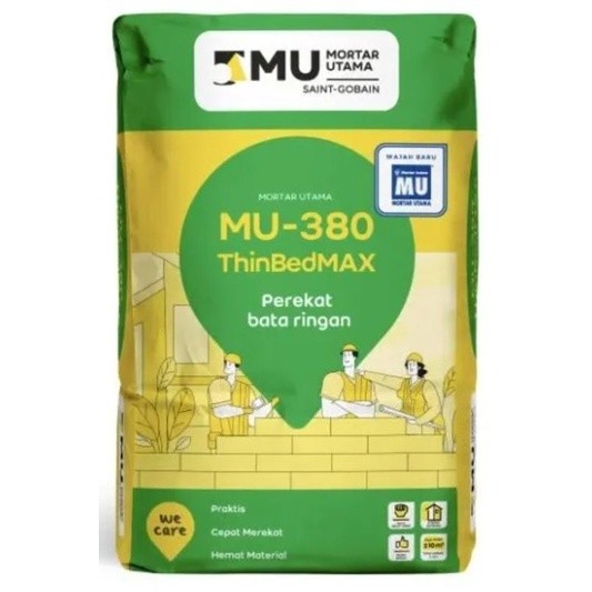 Jual MU 380 ketengan / semen pasang hebel eceran 1KG | Shopee Indonesia