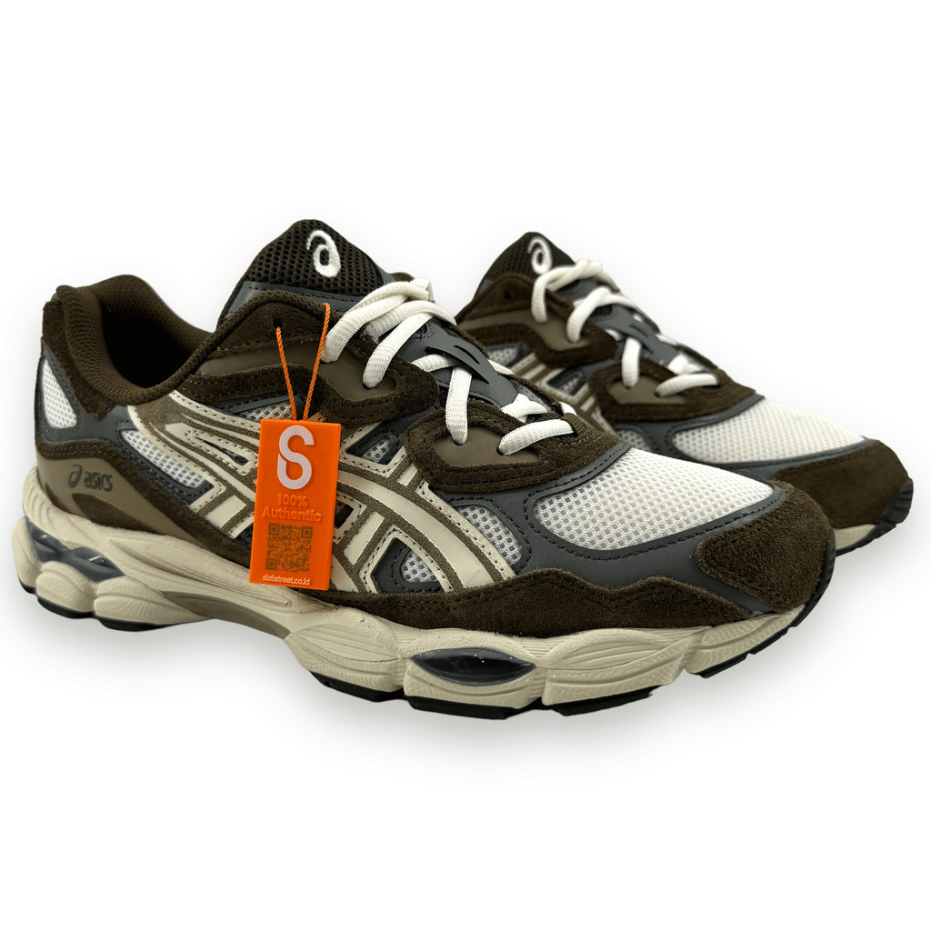 Jual ASICS Gel NYC Mocha 2.0 Cream Pepper ( 100% Authentic ) | Shopee ...