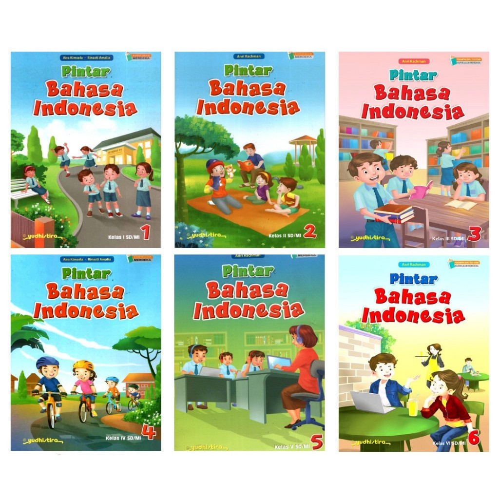 Jual Buku Bahasa Indonesia Kelas 1 2 3 4 5 6 SD/MI Kurikulum Merdeka Penerbit Yudhistira ...