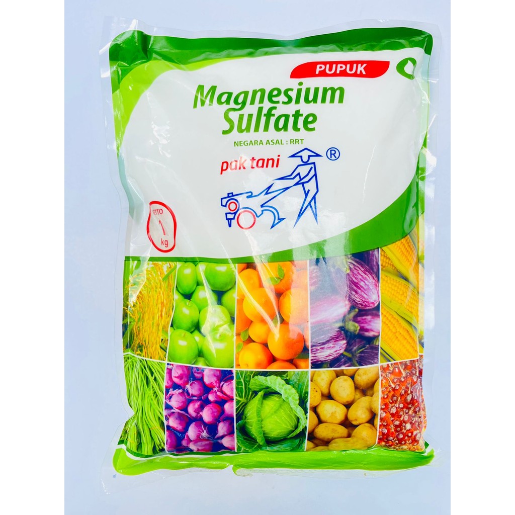 Jual Pupuk Daun Buah MAGNESIUM SULFATE Pak Tani 1Kg MK | Shopee Indonesia