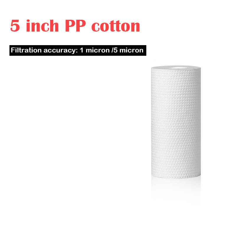 Jual Household Water Purifier 5 inch PP Cotton Filter 1/5 Micron ...
