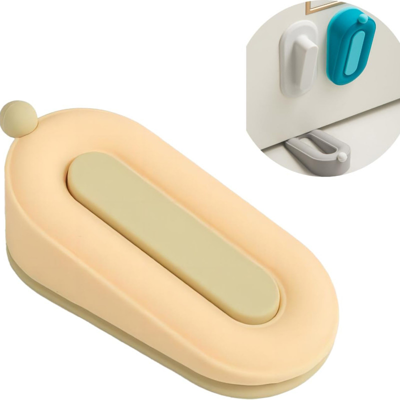 Jual Baby Safety Silicone Door Stop Stoppers Block Wedge Doorstops Door ...