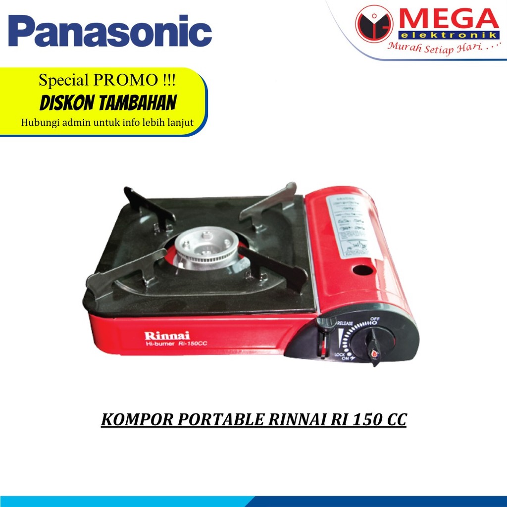 Jual KOMPOR PORTABLE RINNAI RI 150 CC | Shopee Indonesia