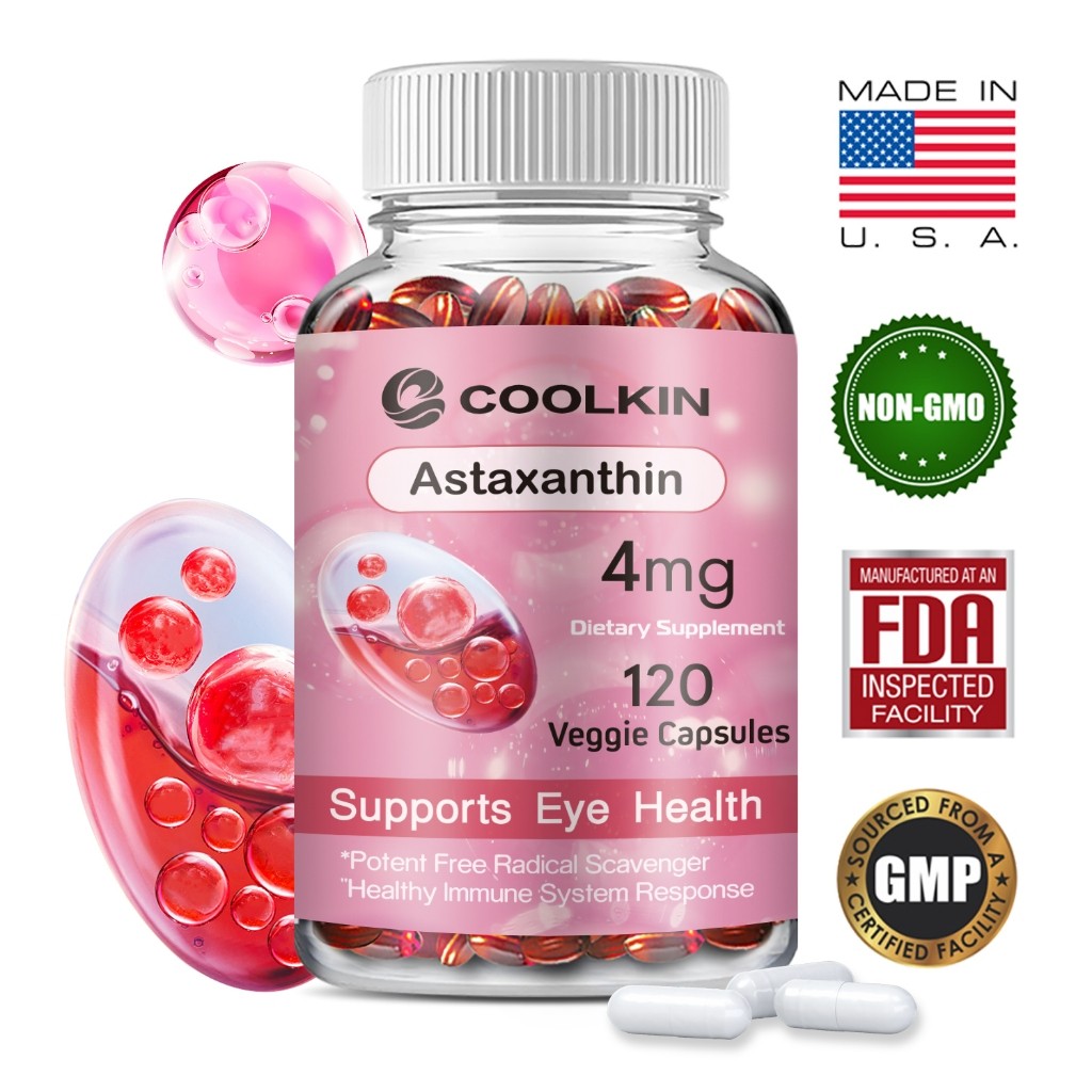 Jual Coolkin - Suplemen Astaxanthin - Mendukung Kesehatan Mata, Sistem ...