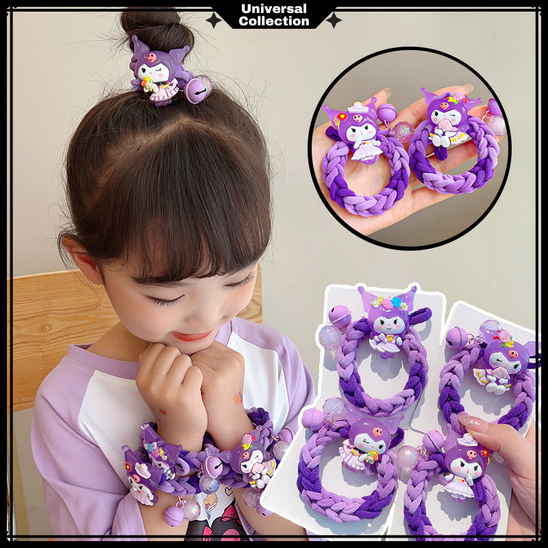 Jual IKAT RAMBUT ANAK KOREA MODEL KARET KEPANG KARTUN LUCU / KUNCIRAN ...