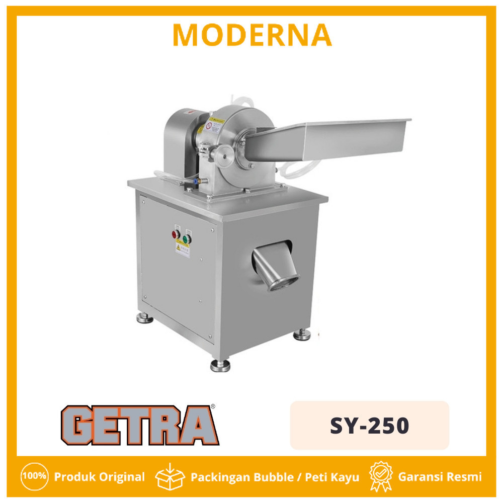 Jual GETRA SY 250 SY-250 MESIN PENEPUNG KHUSUS BAHAN KERING DISC MILL Original | Shopee Indonesia