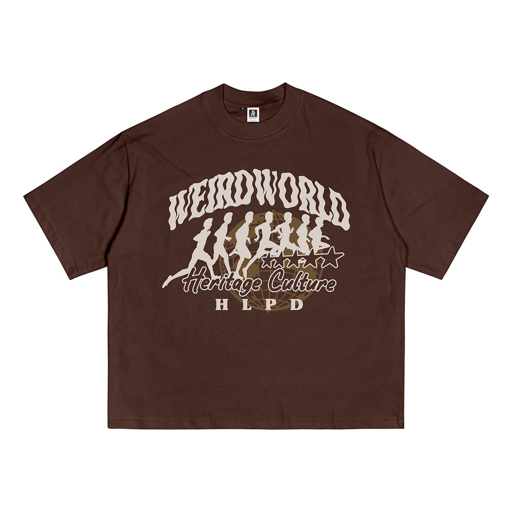 Jual HLPD WeirdWorld | Baju Kaos | T shirt | Boxy Tee - Heritage ...