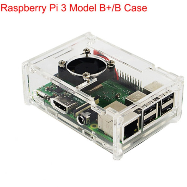 Jual casing raspberry pi 3 with hole fan case by Inspire Id | Shopee Indonesia