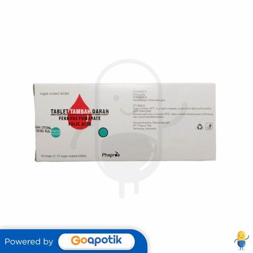 Jual Tablet Tambah Darah Phapros Box 30 Tablet | Shopee Indonesia