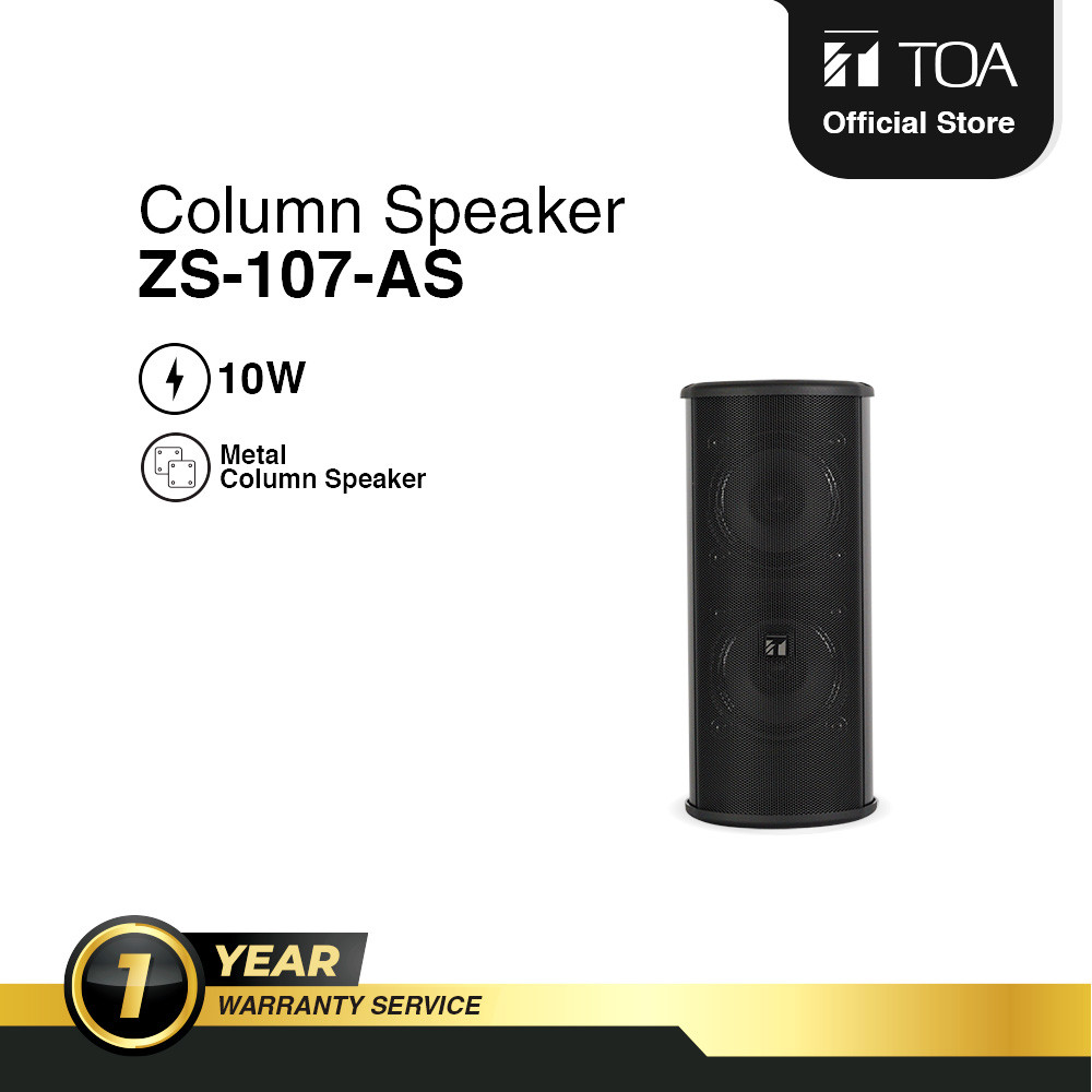 Jual TOA ZS-107C Metal Column Speaker 10 W | Shopee Indonesia