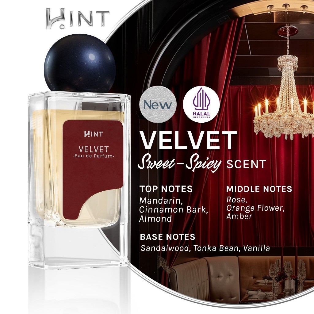 Jual HINT VELVET Parfum Pria Wanita Unisex EDP | Shopee Indonesia