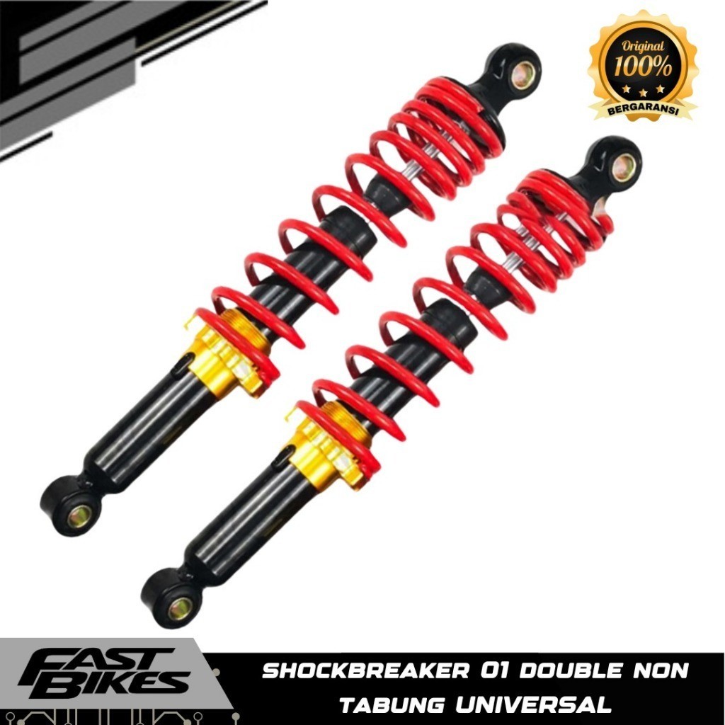 Jual Shockbreaker FASTBIKES Non Tabung Double 280 320 340 360 MM Motor ...