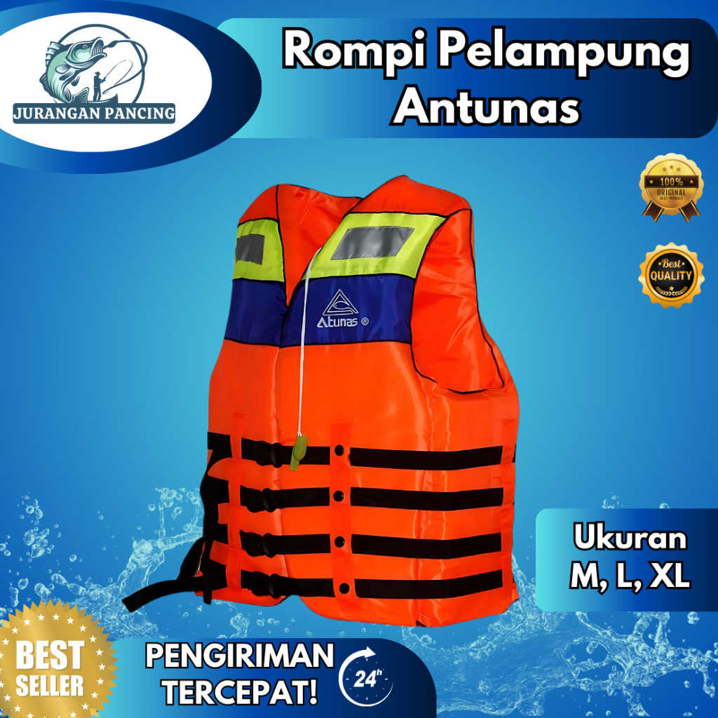 Jual Life jacket /Rompi pelampung antunas/Pelampung life Jaket ...