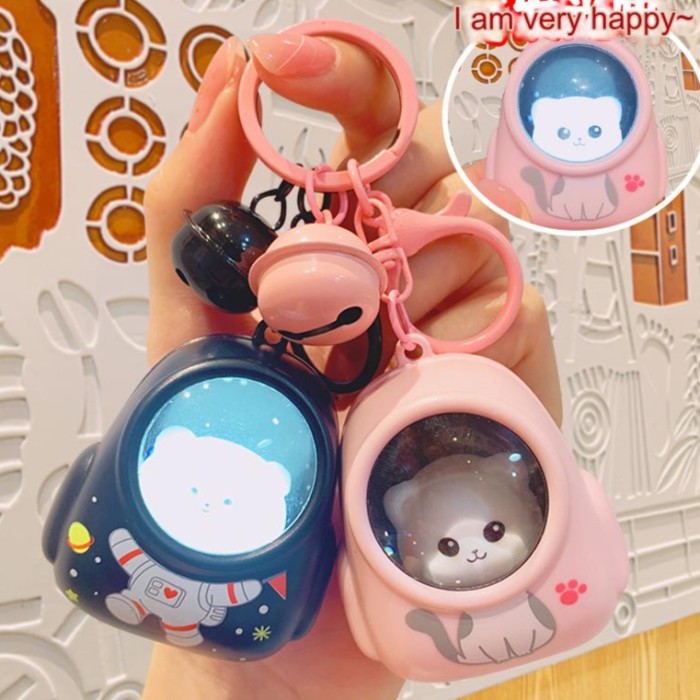 Jual VINEX Gantungan Kunci Lucu Unik ada LAMPU LED senter mini Anak ...