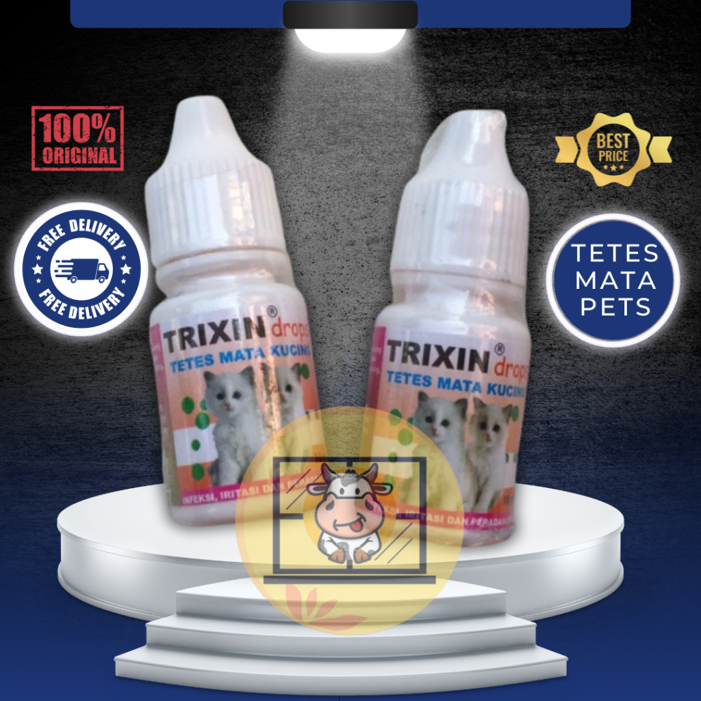Jual TRIXIN DROPS 10ML - Obat Tetes Mata Kucing dan Obat Tetes Hidung ...