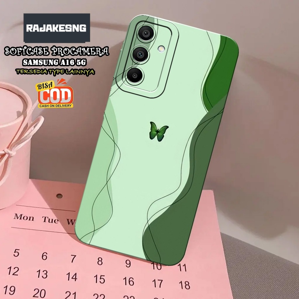 Jual Case SAMSUNG GALAXY A16 5G 2024 Terbaru - Motif Case Estetik Kupu - Kesing SAMSUNG A16 5G ...