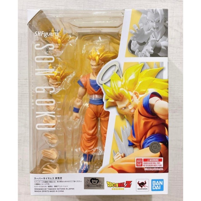 Jual Bandai SHF SS3 Super Saiyan 3 Son Goku Dragon Ball Z | Shopee ...
