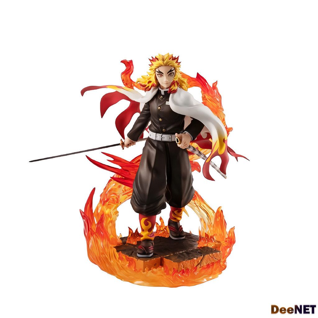 Jual Kyojuro Rengoku Standing Effect Kimetsu no Yaiba 21cm Action ...