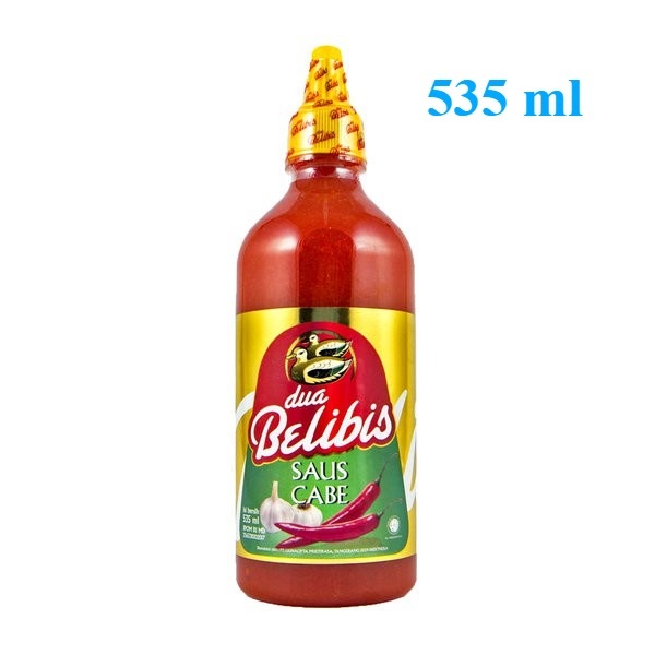 Jual SAUS SAMBAL SAUS CABE DUA BELIBIS BOTOL 535ML | Shopee Indonesia
