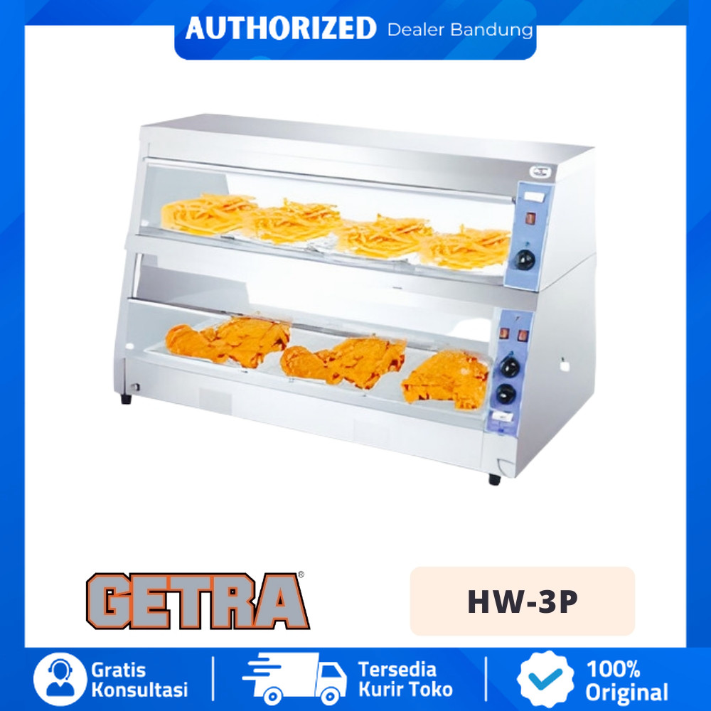 Jual GETRA HW 3P HW-3P ETALASE PENGHANGAT MAKANAN FOOD WARMER | Shopee ...