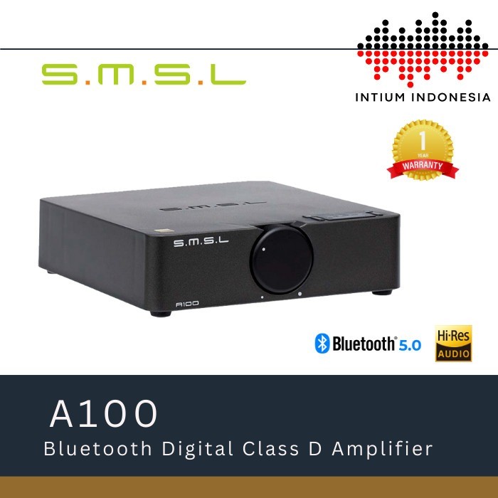 Jual SMSL A100 Stereo Power Amplifier 2x80W Uses Infineon's Chip ...