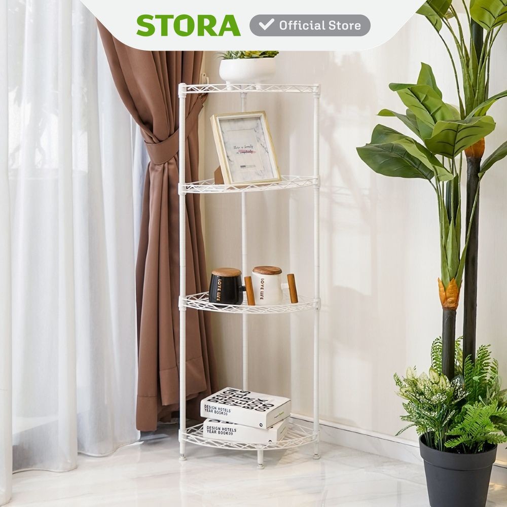 Jual Stora Rak Besi Sudut Storage Rack Metal Tempat Penyimpanan ...